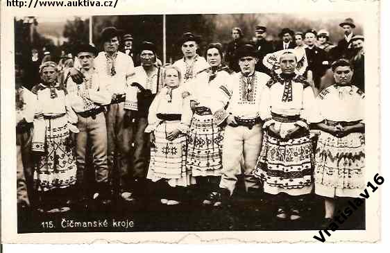 KROJE / ČIČMANY / SLOVENSKO /r.1935?*fa361 - aukce online - auktiva